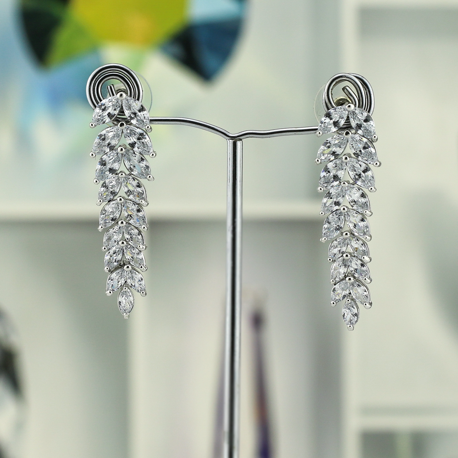 Famous Big Luxury Dangle Earrings