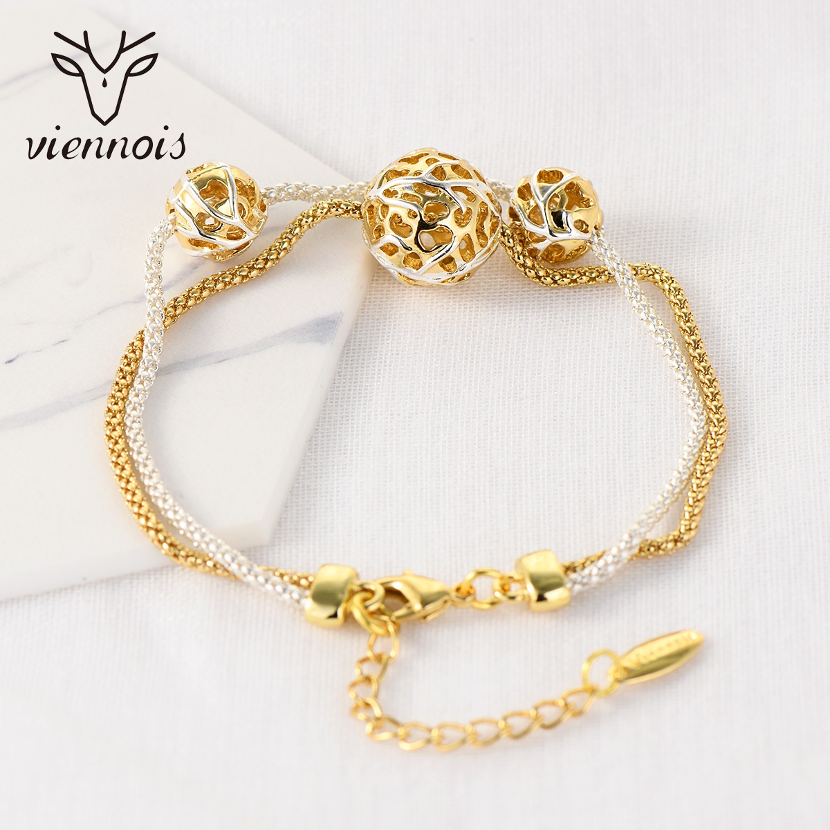 Brand New Gold Plated Big Fashion Bracelet with Full Guarantee