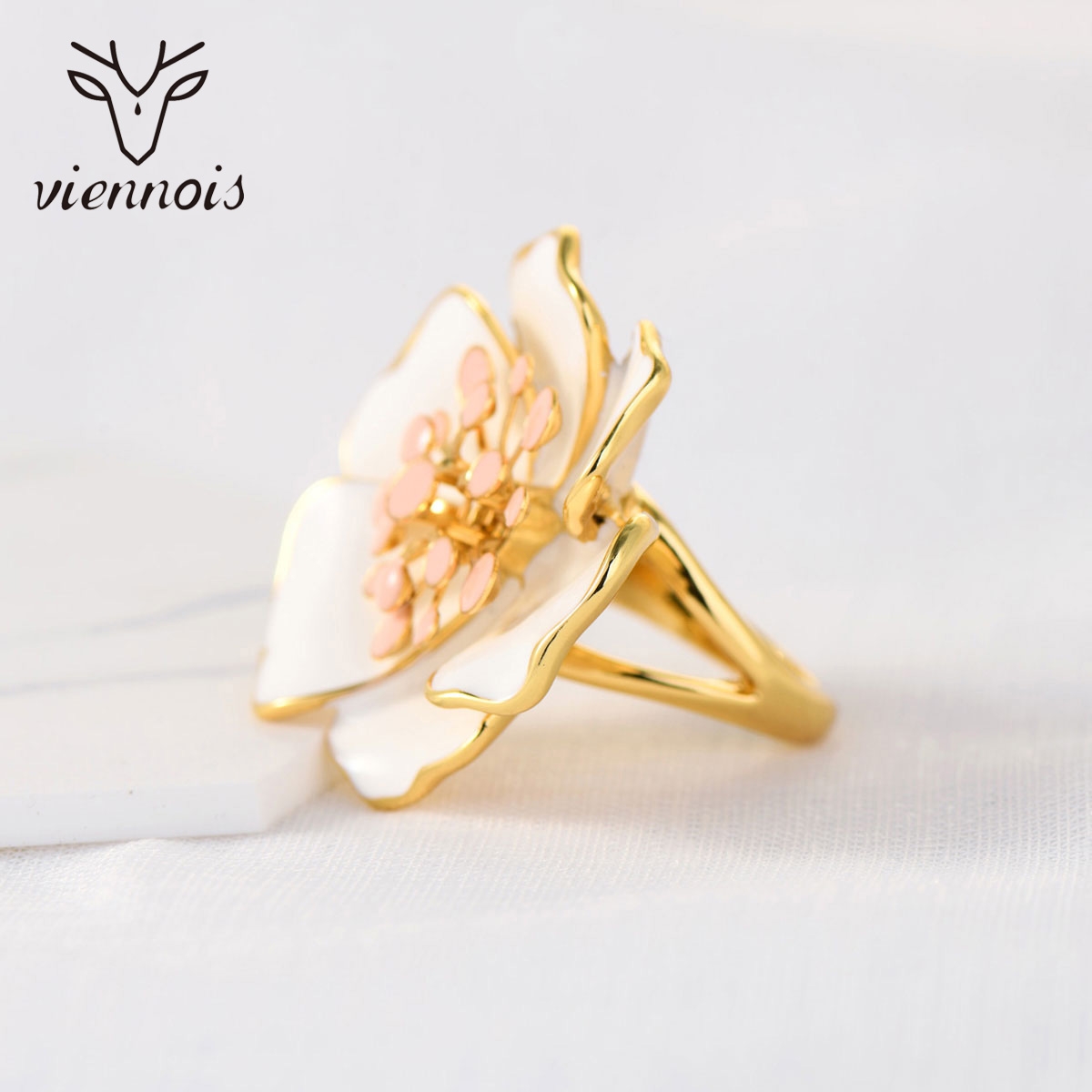 Beautiful Enamel Classic Fashion Ring