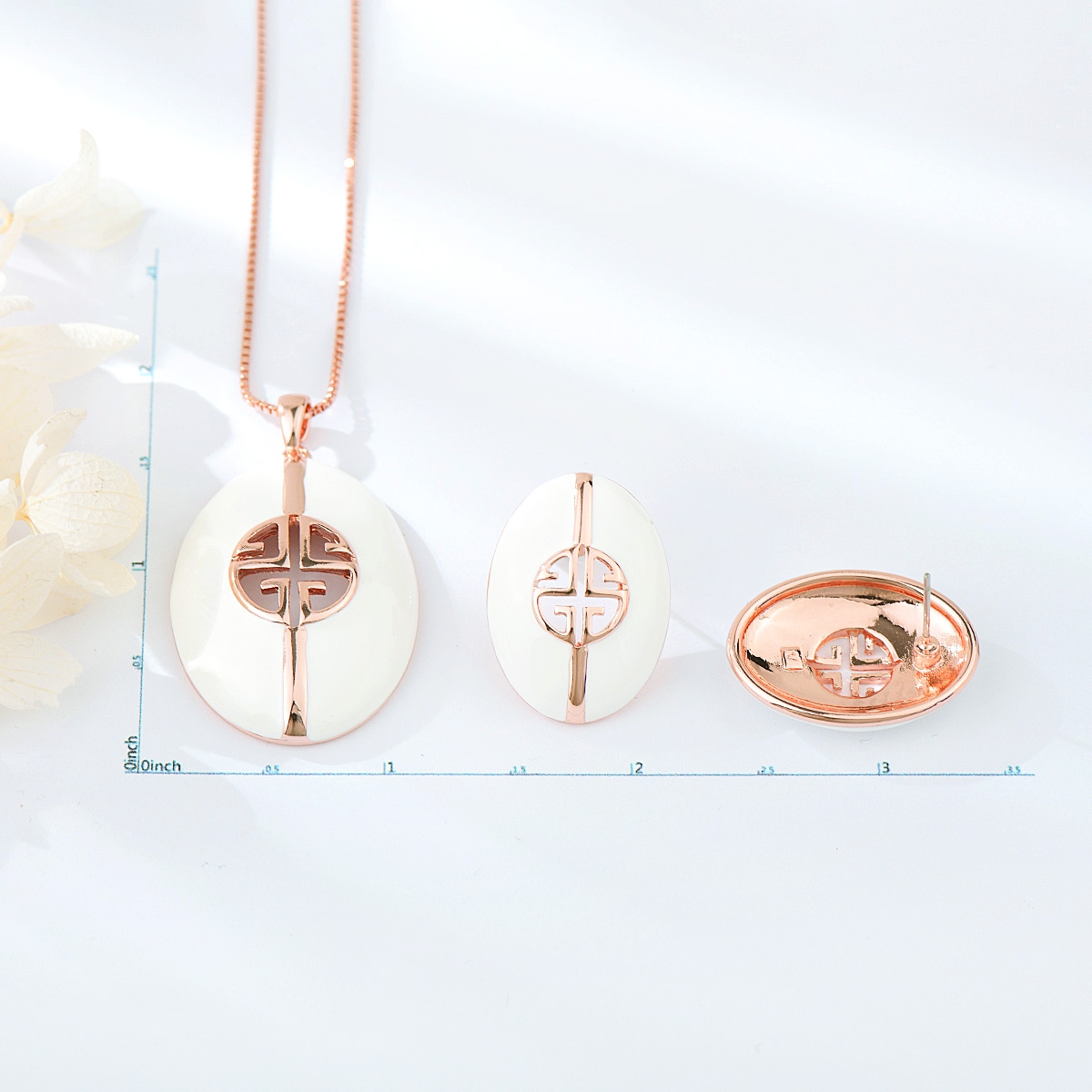 Classic Small 2 Piece Jewelry Set with 3~7 Day Delivery